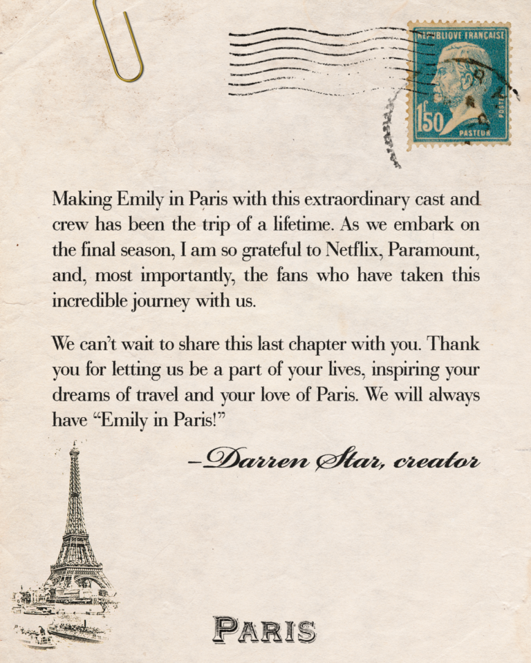 'Emily in Paris' to Conclude with Final Sixth Season on Netflix - Episode